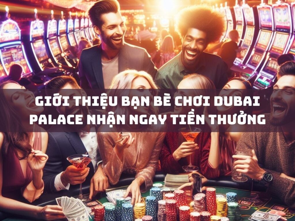 Giới thiệu bạn bè chơi Dubai Palace - Nhận ngay tiền thưởng
